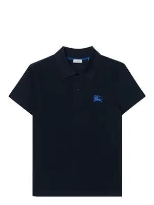 Burberry Embroidered Logo Polo Shirt 80914231 Navy/blue
