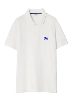 Burberry Embroidered Logo Polo Shirt 80849341 White/blue