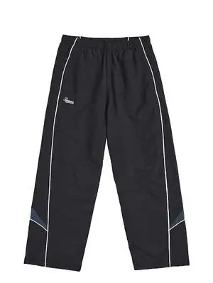 Supreme Contrast Piping Track Pant - Black