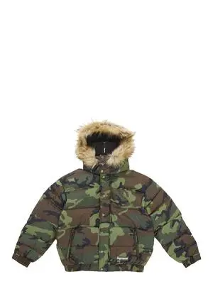 Supreme 700fill Down Puffer Jacket - Woodland Camo