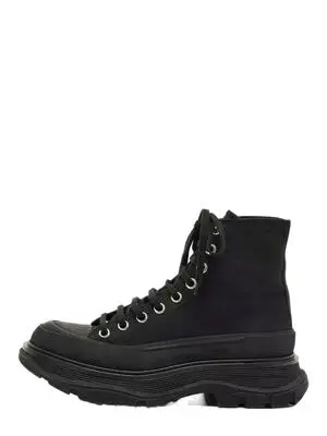 Alexander McQueen Tread Slick High-top Sneakers - Black