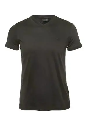 Emporio Armani Jersey V-neck T-shirt - Black
