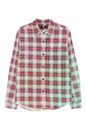 StÜssy Plaid Pattern Shirt - Red
