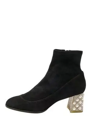 SOPHIA WEBSTER Felicity Ankle Boots - Black