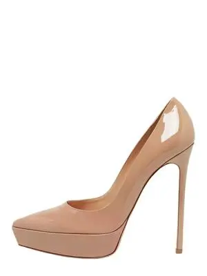 GIANVITO ROSSI Dasha Platform Pumps - Neutrals