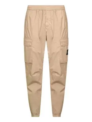 Stone Island Stone Island 3100031 Tela Paracadute Stretch Cotton Cargo Pants Neutrals