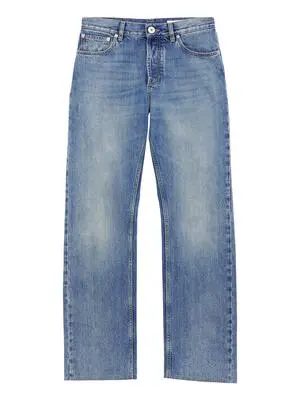 Alexander McQueen Straight-leg Jeans - Blue