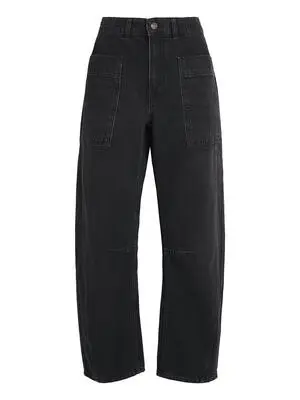 ME+EM Patch Pocket Engineered Jeans - Black