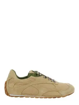 Bottega Veneta Orbit Lace-up Sneakers - Beige
