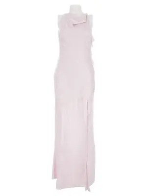 ROTATE BY BIRGER CHRISTENSEN Long Cascade Dress - Rose
