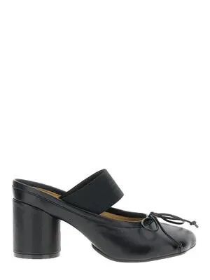 MAISON MARGIELA Heeled Ballerina - Black