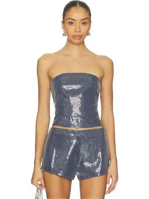 BY.DYLN Messa Bodice Top - Blue