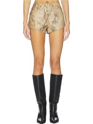 BY.DYLN Brayden Micro Short - Beige