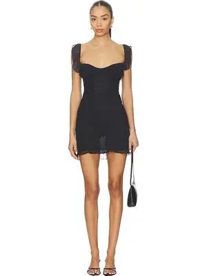 BELLA VENICE Joya Mini Dress - Black
