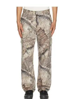 REPRESENT Real Tree Camo Cargo Pants - Brown