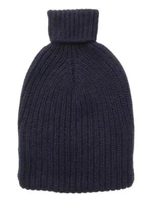 Johnstons Of Elgin Cashmere Hot Water Bottle Cover - Navy