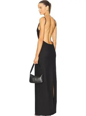 HERSKIND Luca Wool Dress - Black