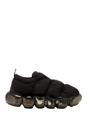 GROUNDS Jewelry Puff Sneakers - Black