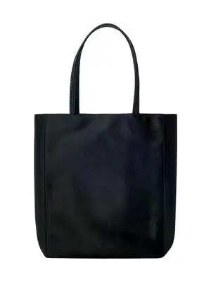 THE ROW Twin Handles Cecily Tote Bag - Black