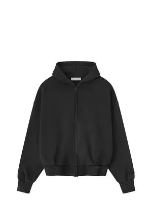 Fear Of God Classic Full-zip Hoodie - Black