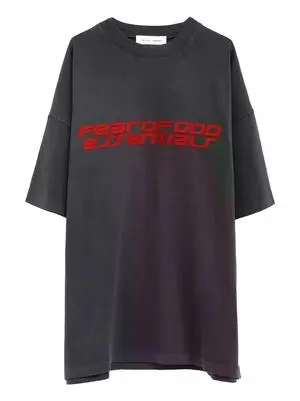 Fear Of God 90s Logo-print T-shirt - Grey