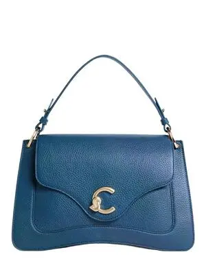 COCCINELLE Medium C-me Shoulder Bag With Logo Detail - Blue