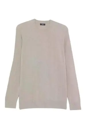 HOSIO Crew-neck Sweater - Neutrals
