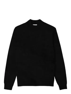 Sandro Mock-neck Sweater - Black