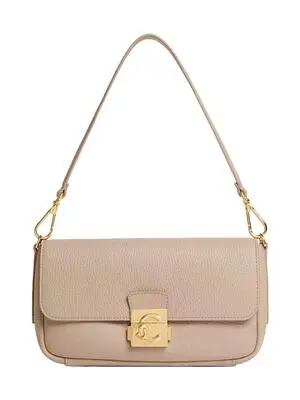 COCCINELLE C-me Lock Shoulder Bag - Neutrals
