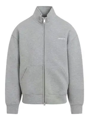 Carhartt Work In Progress Zip-up Sweater - Grey