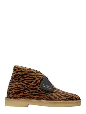 Clarks Tortoiseshell-pattern Boots - Brown