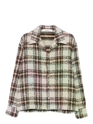 Séfr Ojai Plaid Shirt - Neutrals