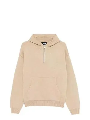 StÜssy Half-zip Hoodie - Neutrals