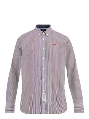 LA MARTINA Rodolfo Striped-pattern Shirt - White