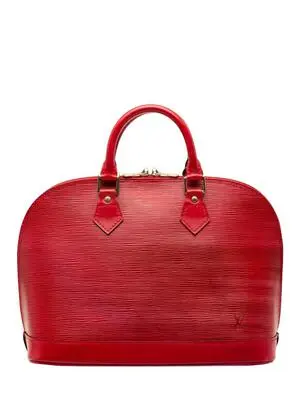 LOUIS VUITTON 1997 Epi Alma Pm Handbag - Red