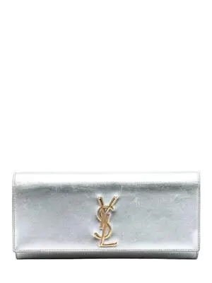 SAINT LAURENT 2014 Metallic Cassandre Clutch