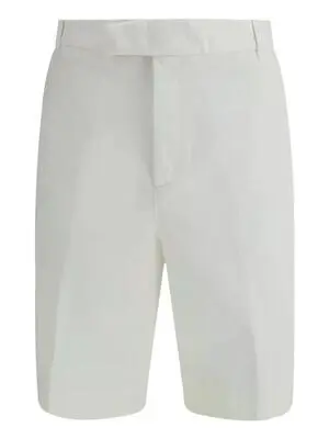 Thom Browne Tab Front Utility Chino Shorts - White