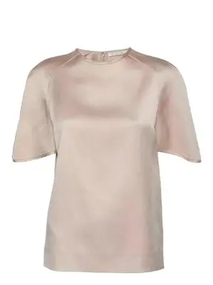 Chloé Satin Top - Neutrals
