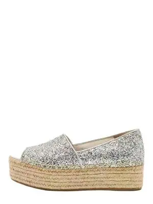 MIU MIU Glitter Espadrilles