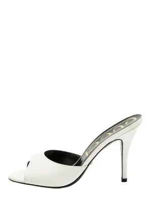 Gucci Leather Sandals - White