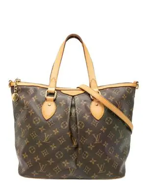 LOUIS VUITTON 2013 Monogram Palermo Pm Satchel - Brown