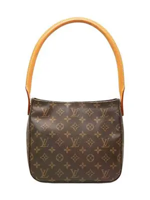 LOUIS VUITTON 2001 Monogram Looping Mm - Brown