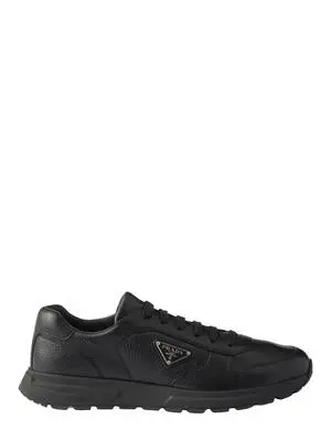 Prada Leather Prax 2.0 Sneakers - Black
