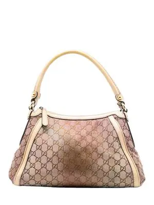 Gucci Gg Lurex Scarlett Handbag - Brown