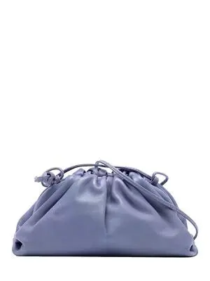 Bottega Veneta 2012-2025 Lambskin The Mini Pouch Crossbody Bag - Purple