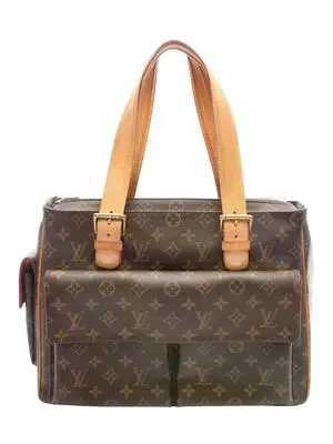 LOUIS VUITTON 2005 Monogram Multipli Cite Handbag - Brown