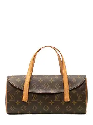 LOUIS VUITTON 2003 Monogram Sonatine Handbag - Brown