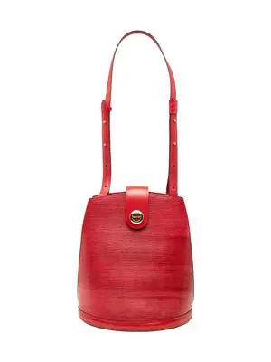 LOUIS VUITTON 1995 Epi Cluny Shoulder Bag - Red