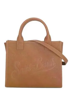 MC2 SAINT BARTH Midi Vanity Tote Bag - Brown