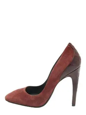 Bottega Veneta Intrecciato-weave Stiletto-heel Pumps - Brown